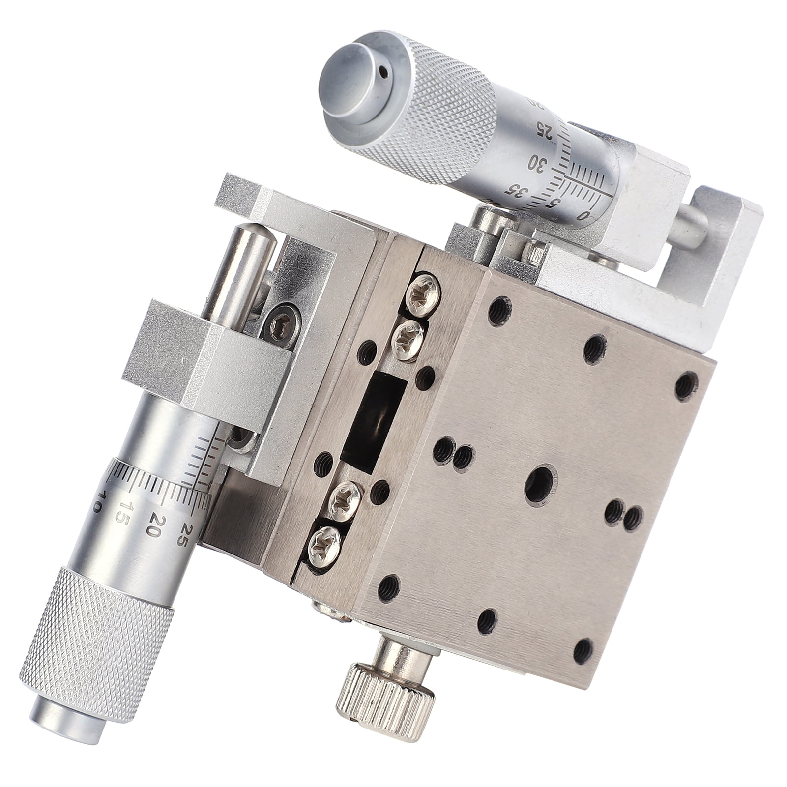 Linear Sliding Table 40x40mm, Manual XY Axis Platform With Cross Roller ...