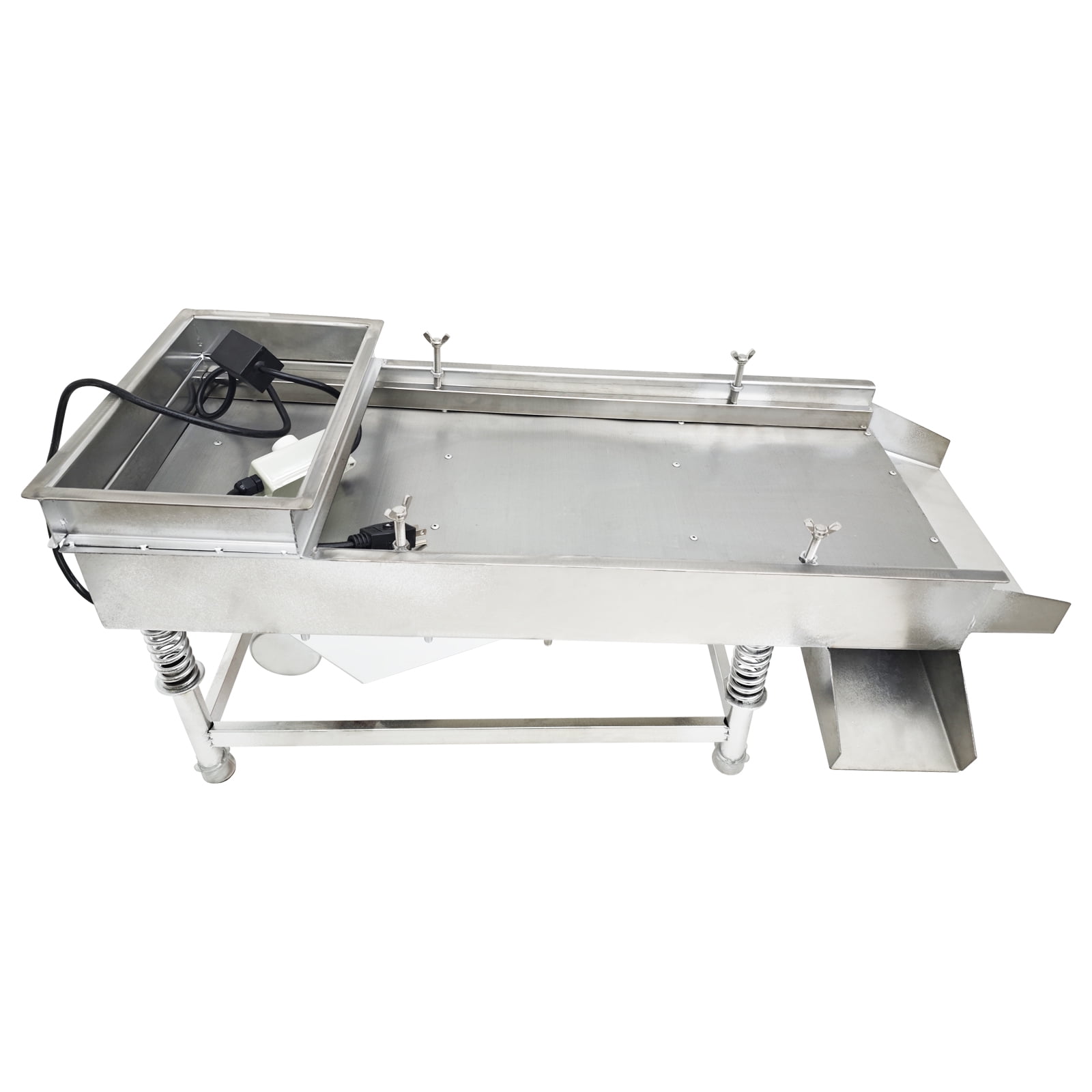 Linear Vibrating Screen Linear Sifter Shaker Sieve Machine with 0.5MM ...