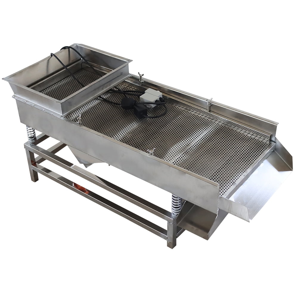 Linear Vibrating Screen Straight Vibrating Sieve Screen Shaker Electric ...