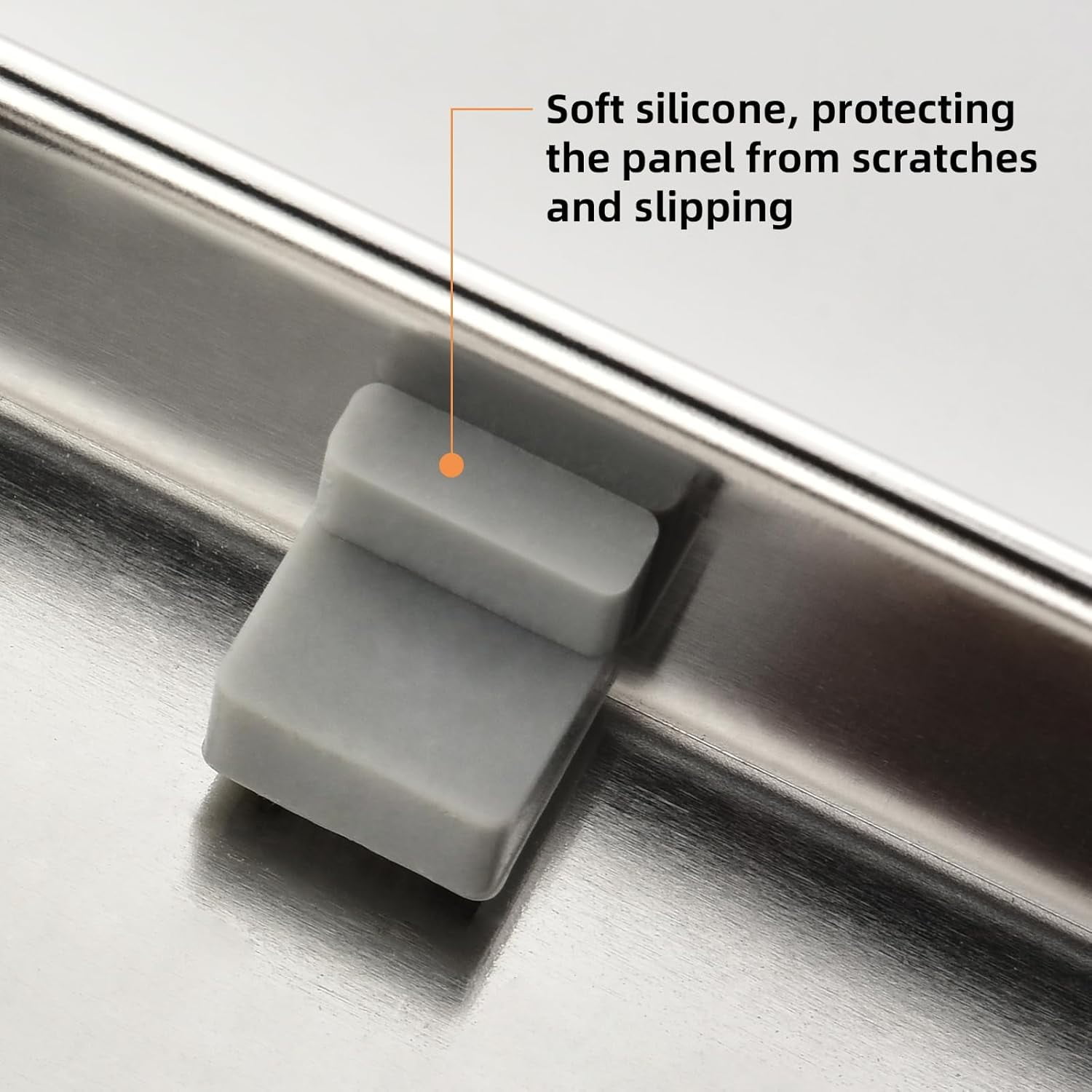 Linear shower drain, 28-inch brushed 304 stainless steel rectangular ...