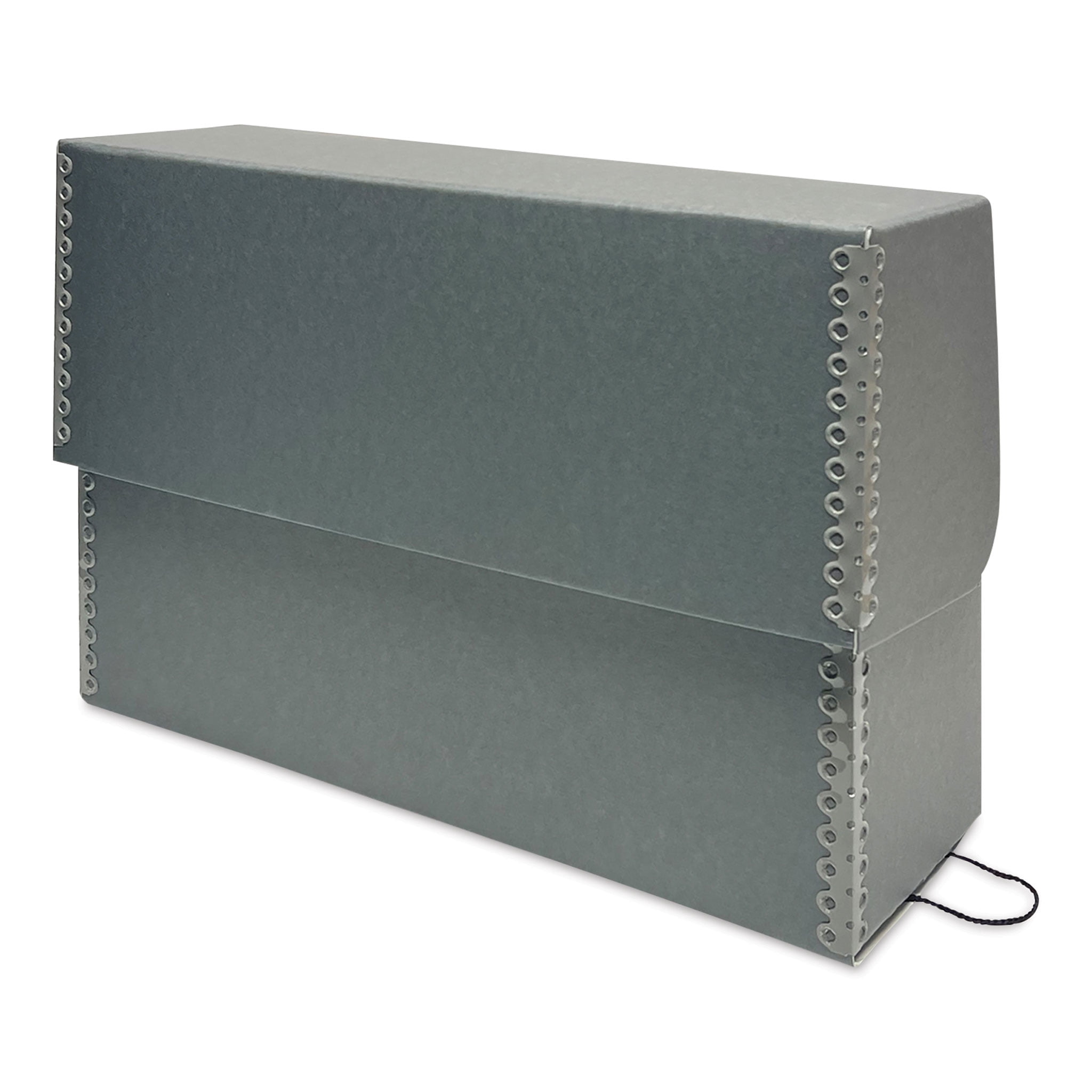 Lineco Archival Document Organizer Box - Blue Gray, File Organization ...