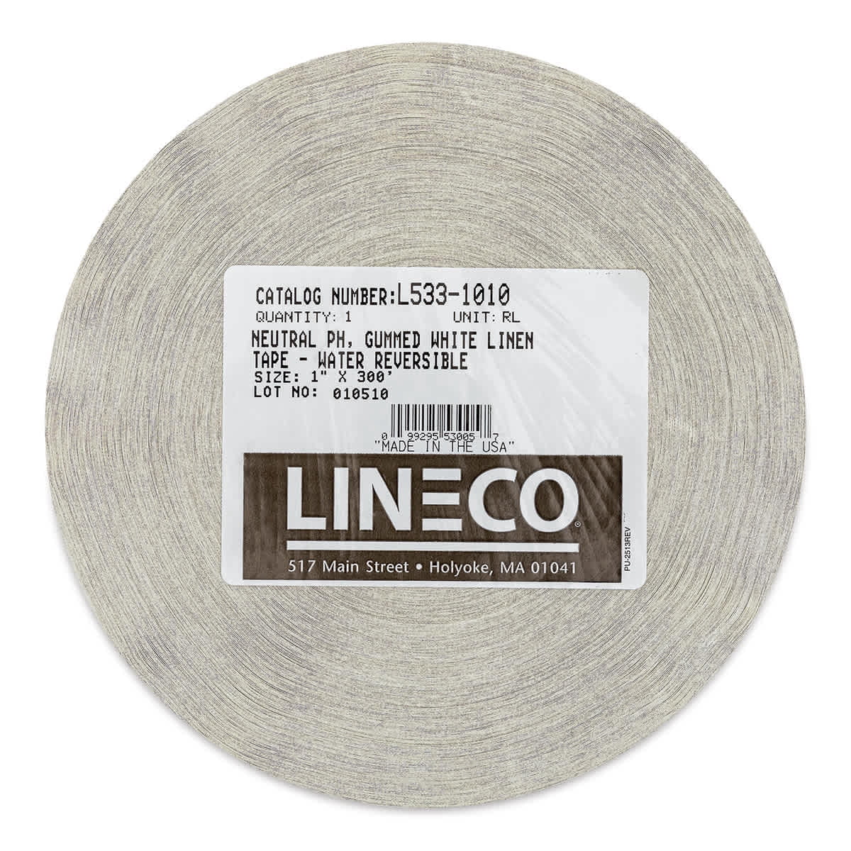 Lineco Gummed Linen Tape - 1" x 300 ft, White - Walmart.com