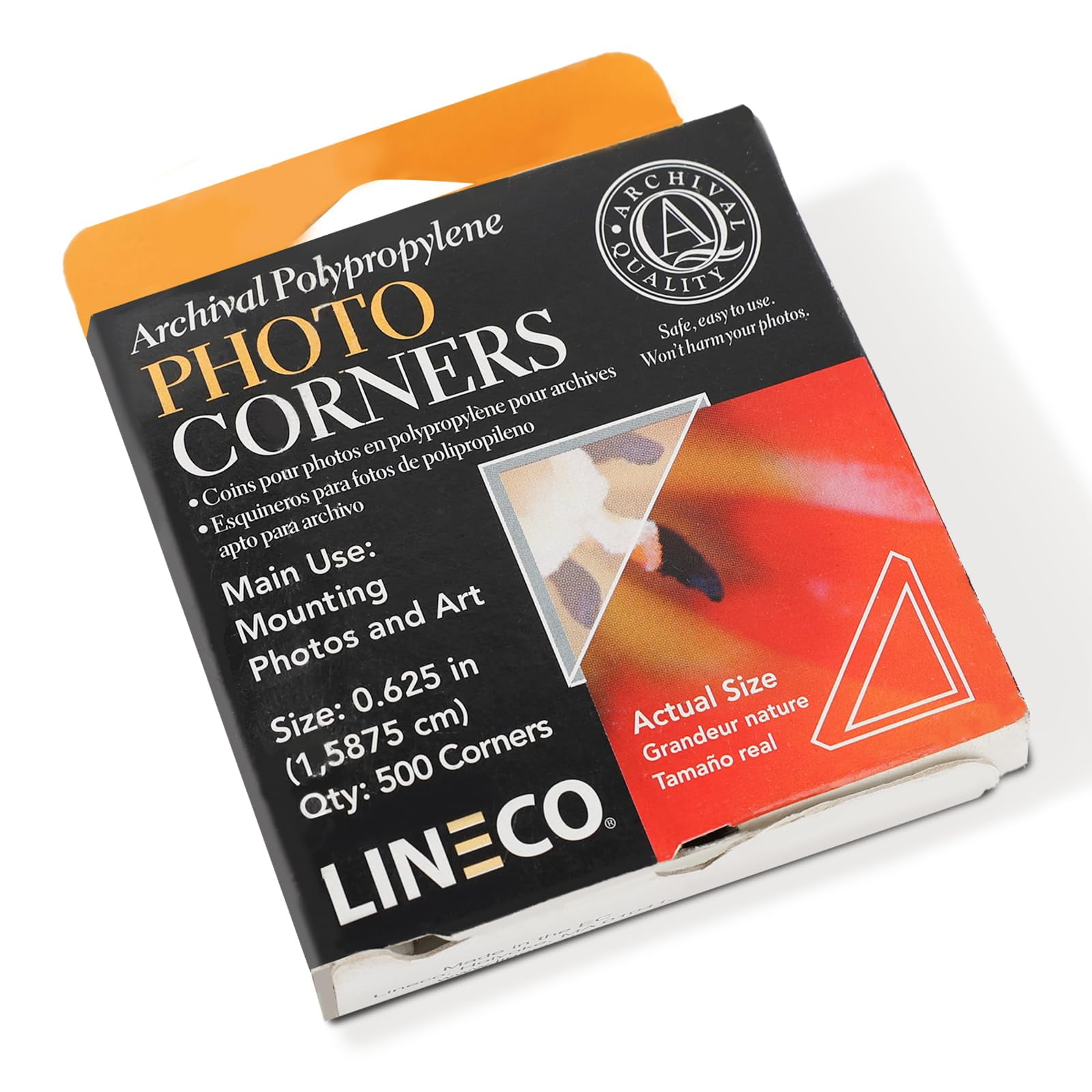 Lineco Infinity 0.625" Clear Acid-Free MDA05 Archival Photo Corners ...
