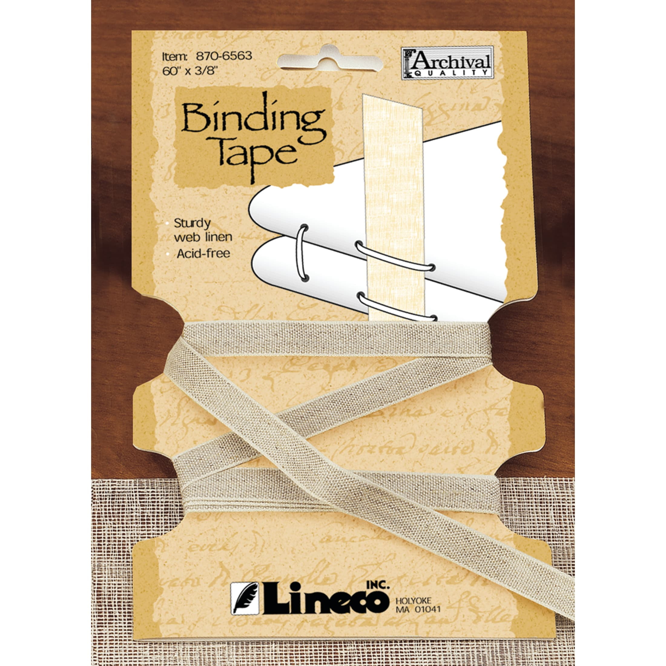 Lineco/University Products Binding Tape, 3/8 in x 60 in Roll - Walmart.com