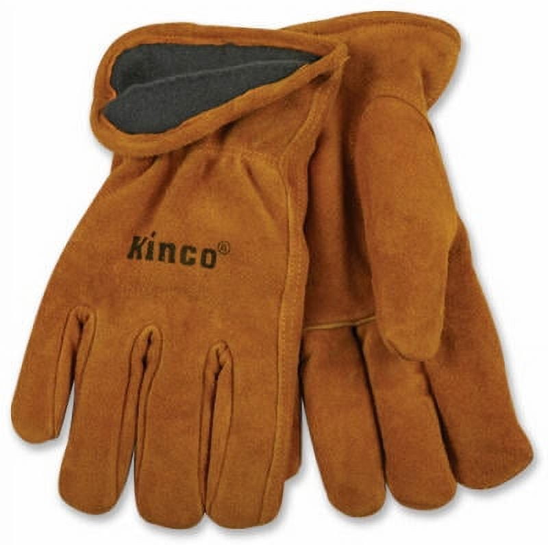 Lined Cowhide Leather Gloves, Large, , 50RL L - Walmart.com
