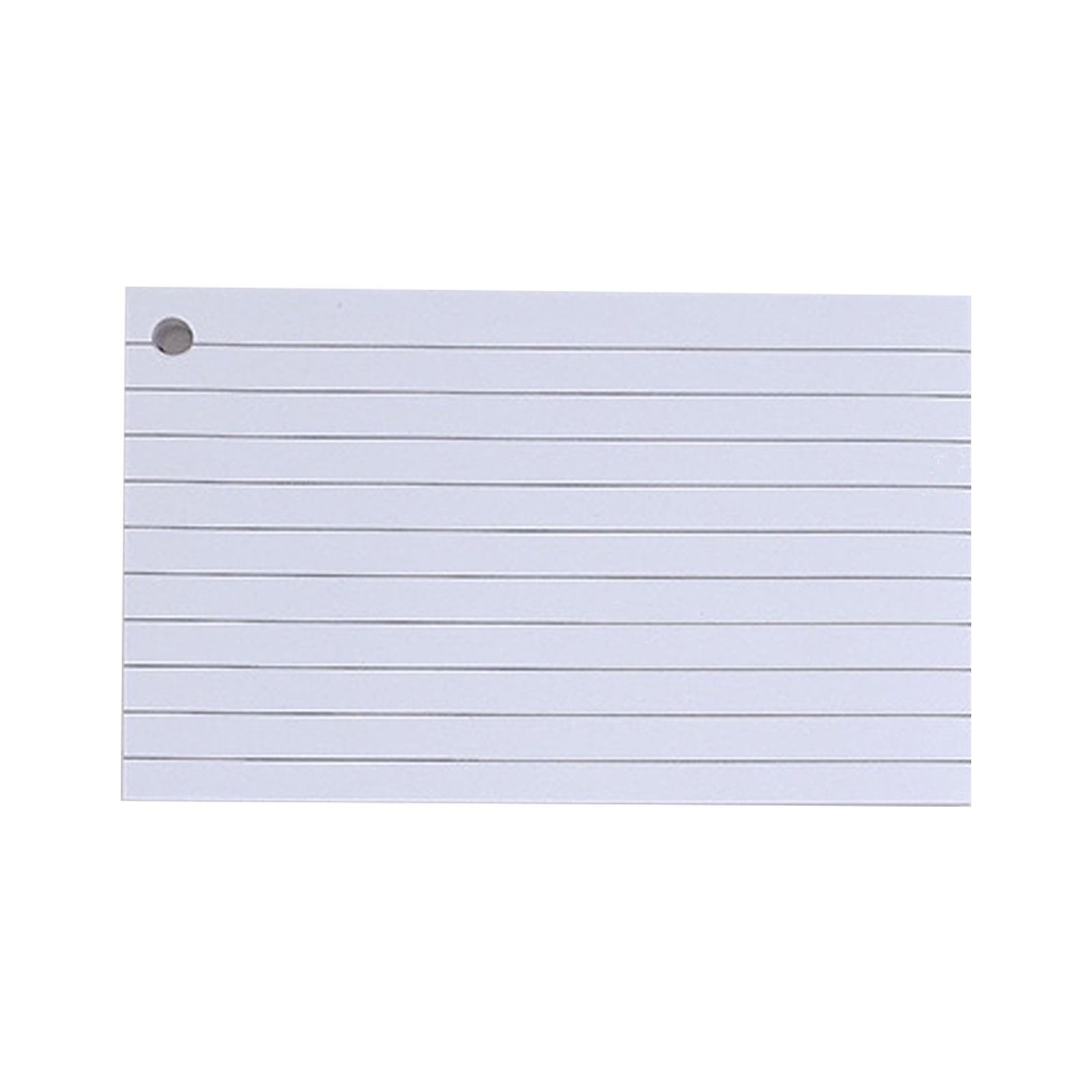 Lined Indexes Cards Blanks Flashcards with Binding Rings Study Note ...