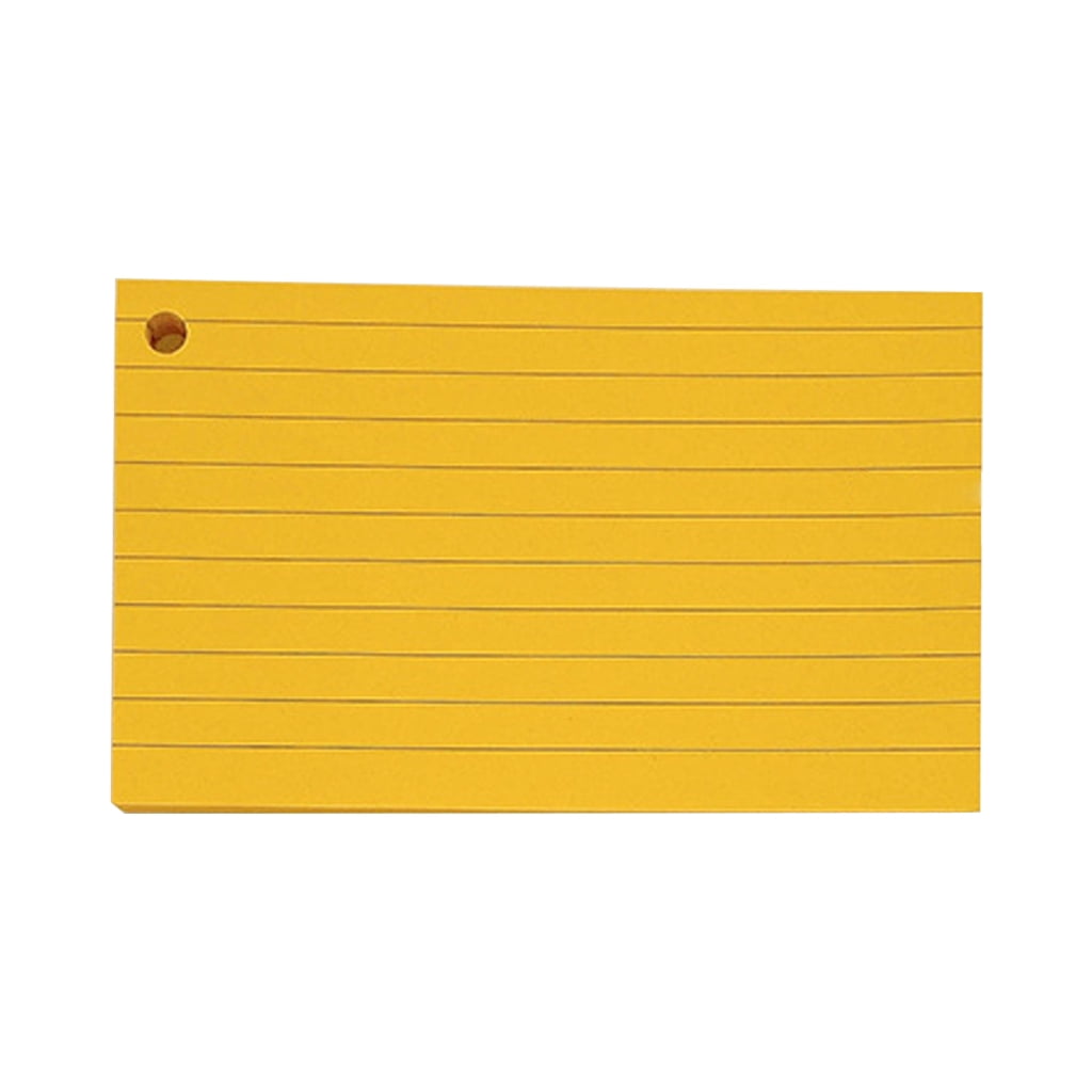Lined Index Cards with Binding Rings Study Cards Vocabulary Cards for ...