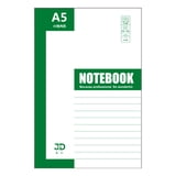 Lined Journal Notebook, (Green), 40 Pages, A5 Size 5.5 in x 8.3 in ...