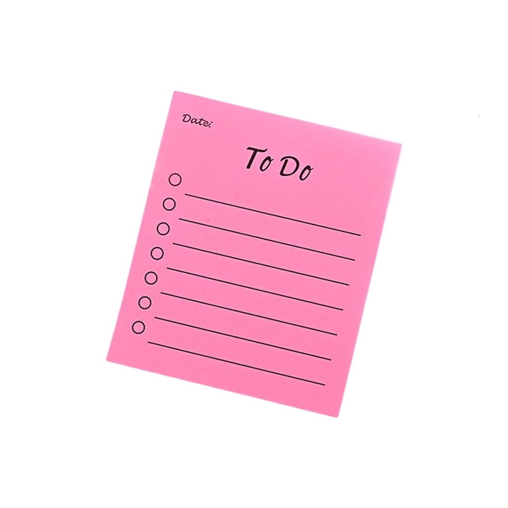 Lined Stickier Note Memos Pad Stickier Pad Notepad To-Do List Writing ...