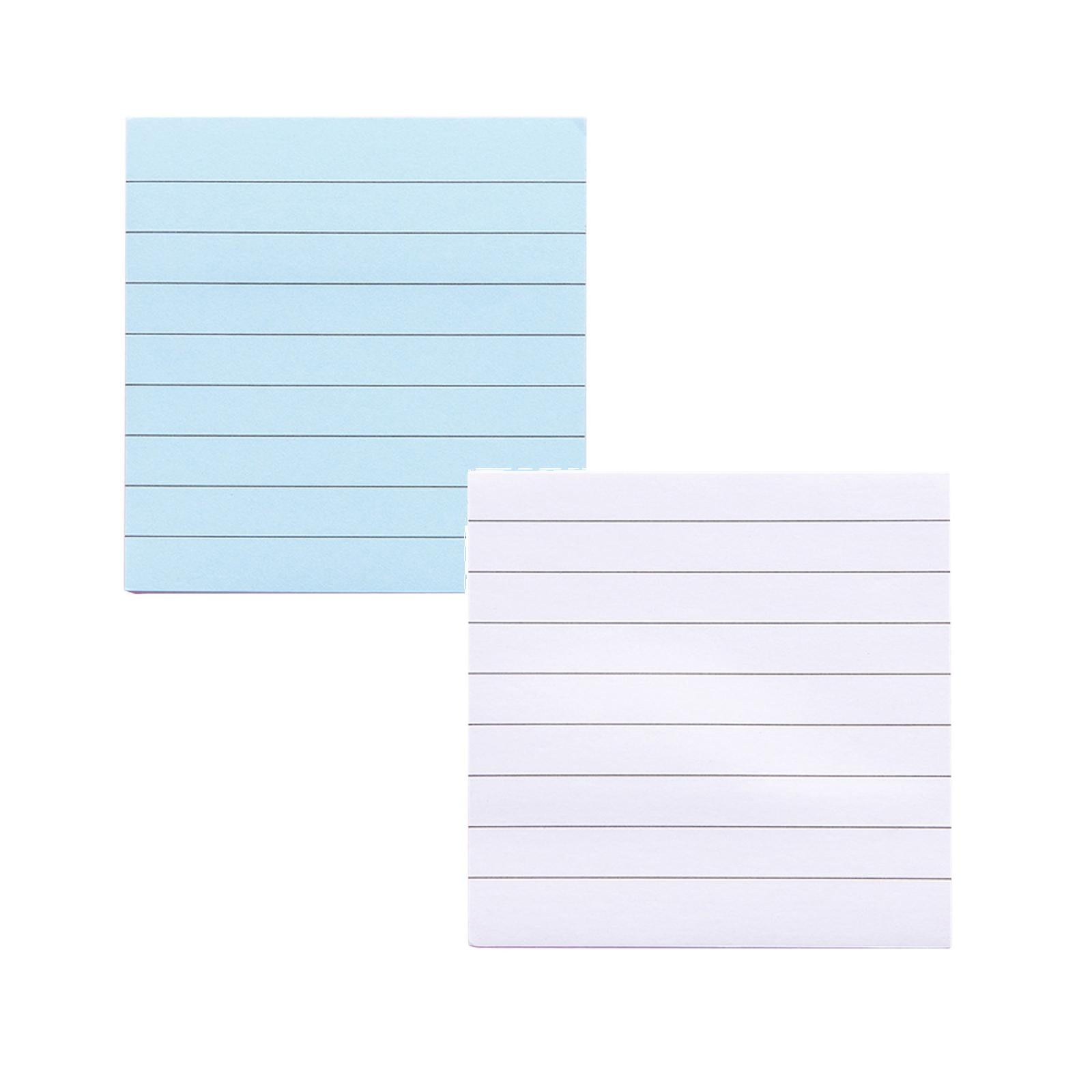 Lined Sticky Notes Pastel Ruled Post Stickies It Super Sticking Power ...