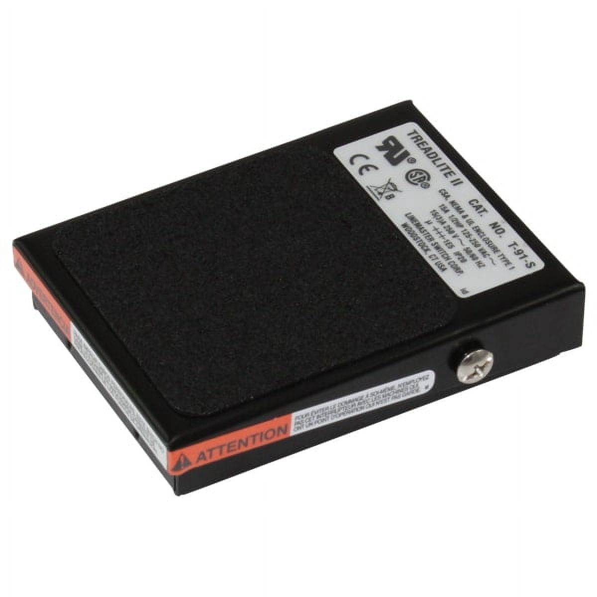 Linemaster Light Duty Foot Switch,Momentary Action T-91-S - Walmart.com