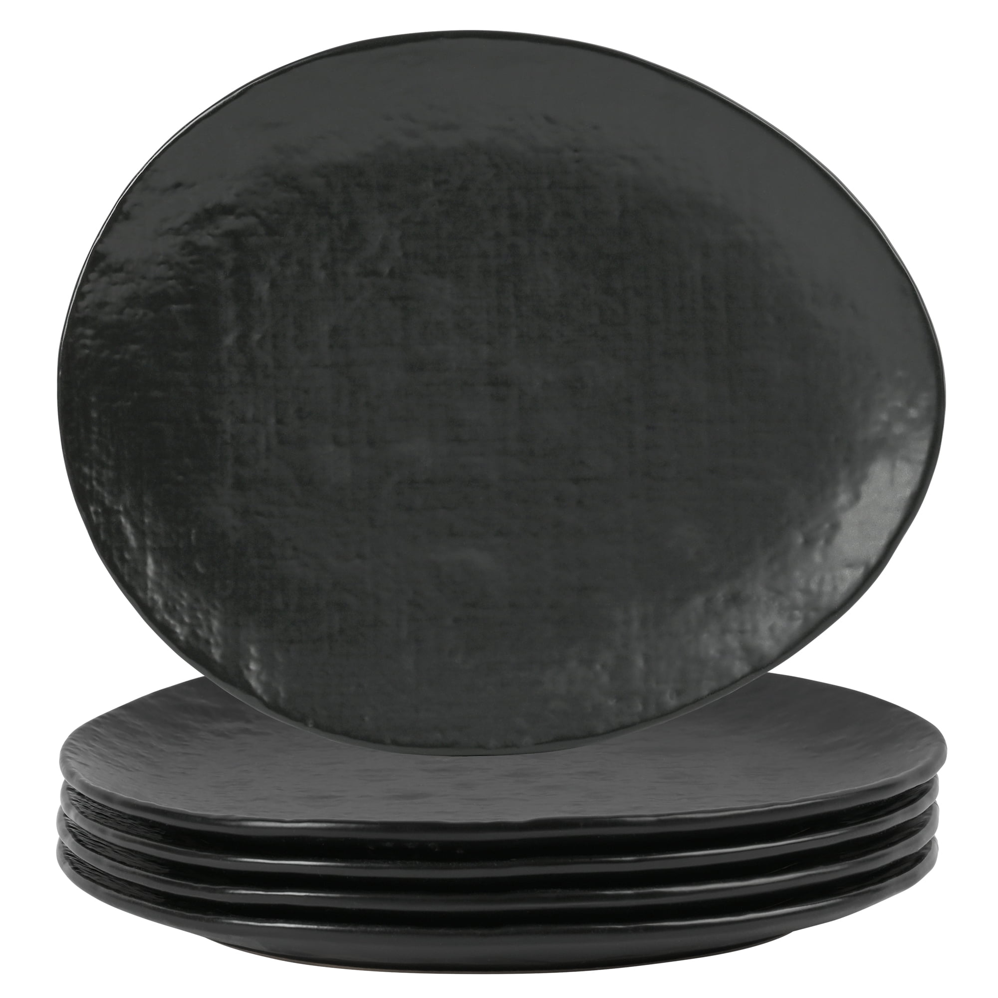 Linen Artisan Dinner Plate Set - Porcelain Dishes - Walmart.com