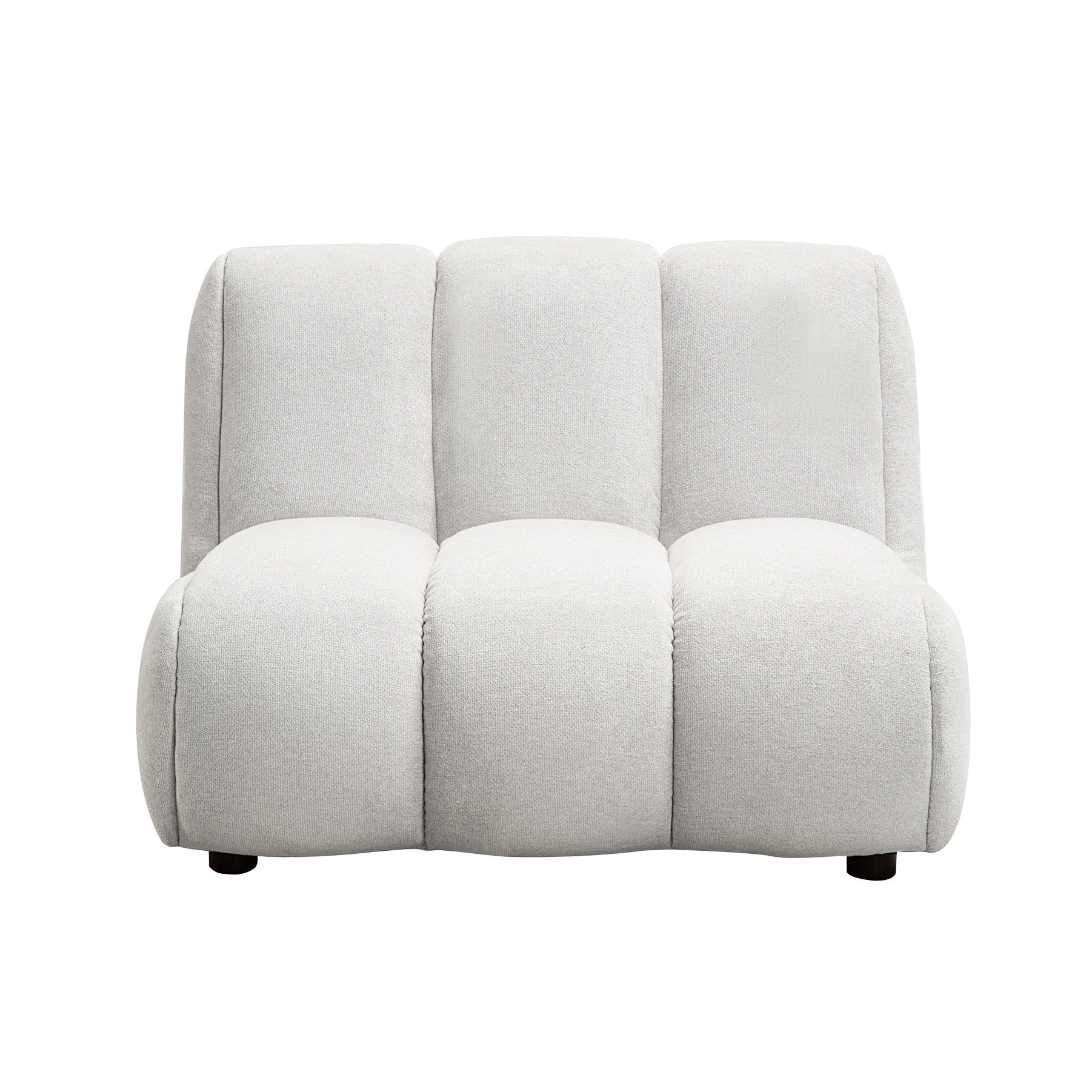 Linen Chair in Ivory White Hue | Great for Unwinding in Living Spaces ...