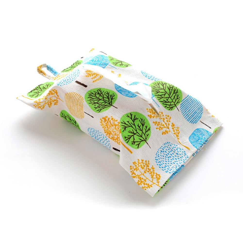 Linen Cloth Tissue Box Storage Box Towel Tissue Pumping Paper Bags For ...
