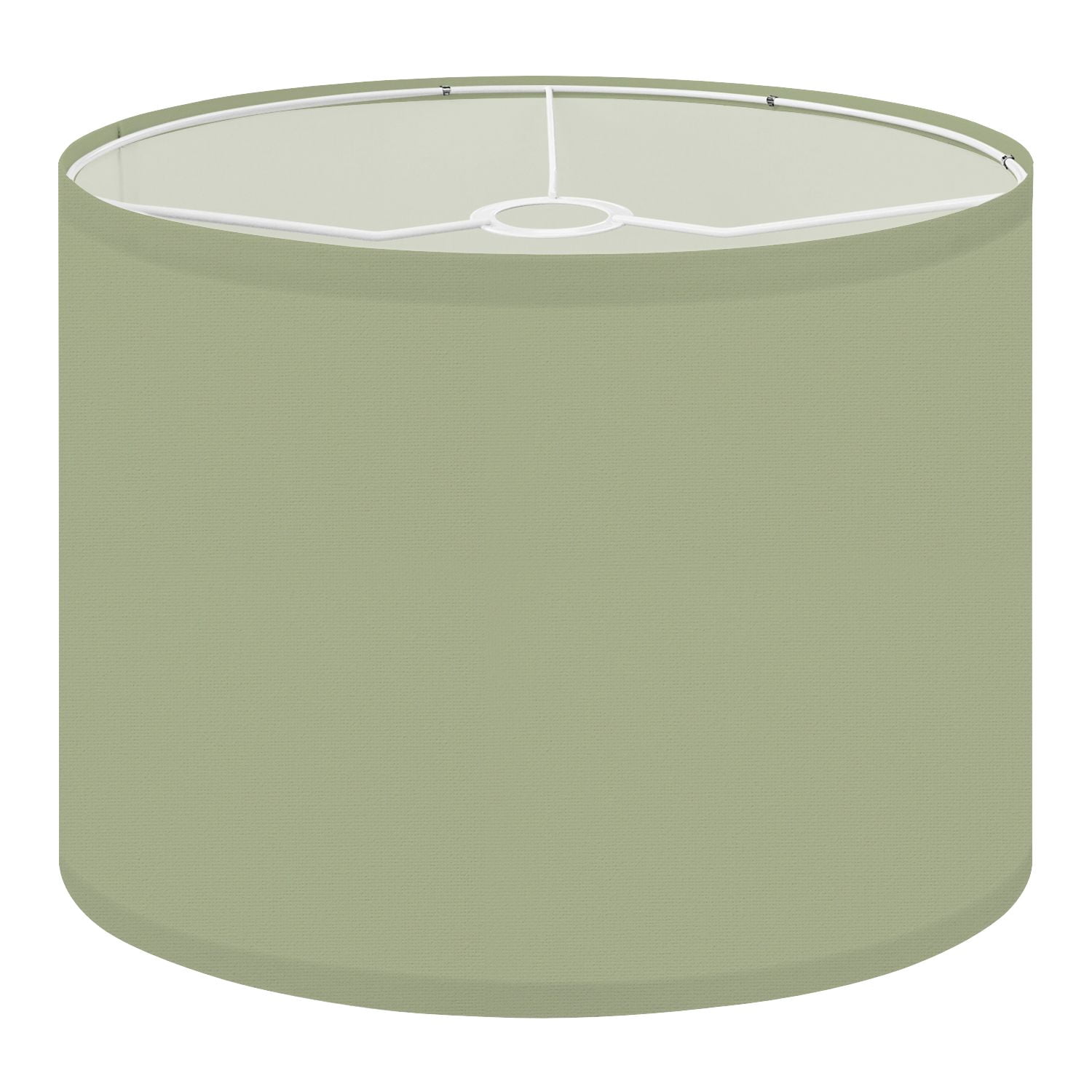 Linen Drum Lampshades Plain beautiful sage green solid color shade grey ...