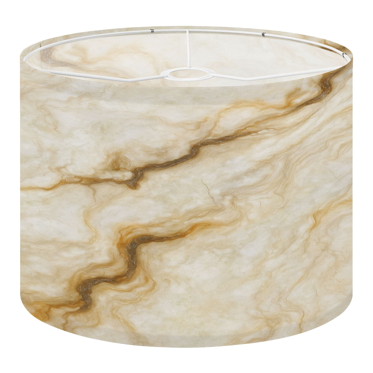 Linen Drum Lampshades beige marble abstract staturio brown real stone ...