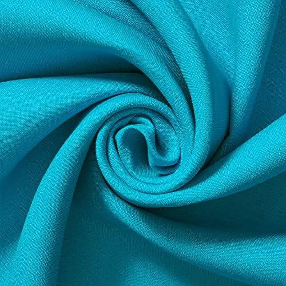 Linen Fabric 60" Wide Natural 100% Linen By (1 , Turquoise) - Walmart.com