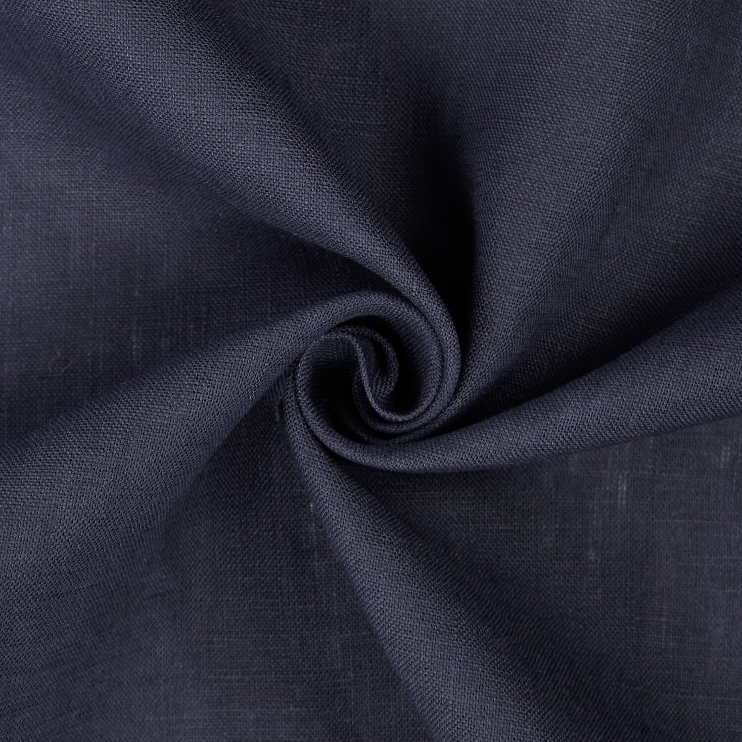 Linen Fabric 60" Wide Natural 100% Linen By The Yard (Navy) - Walmart.com
