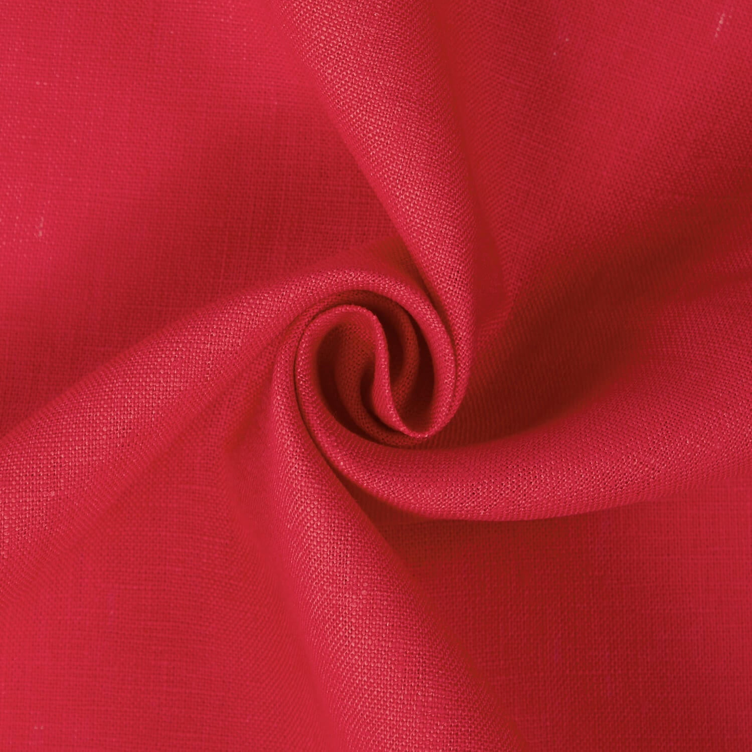 Linen Fabric 60" Wide Natural 100% Linen By The Yard (Red) - Walmart.com