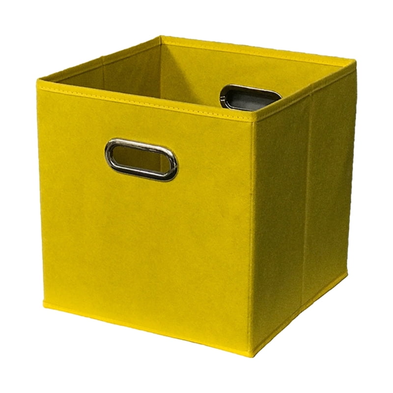 Linen Hanging Filing Storage Box File and Folders Storage Box - Walmart.com