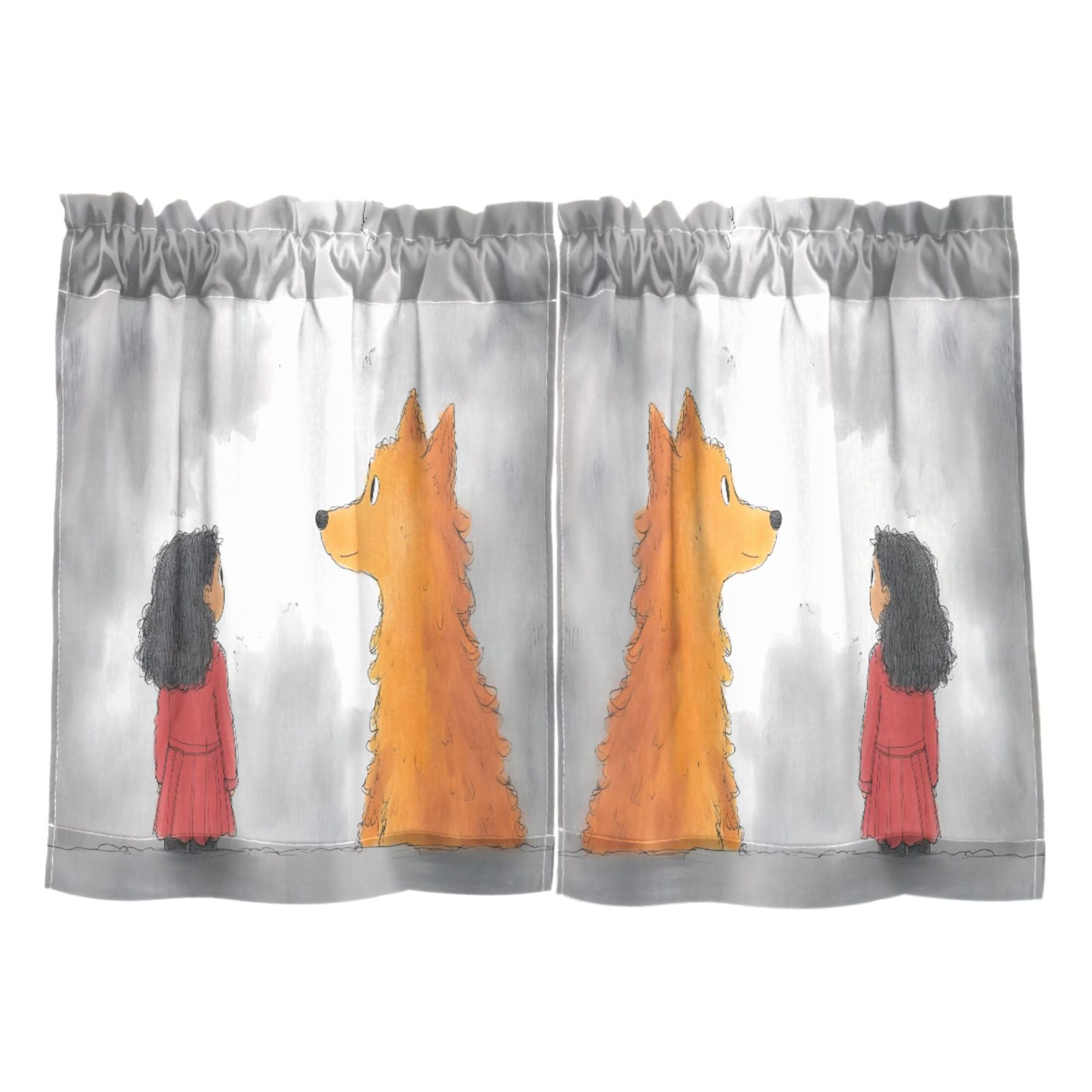 Linen Kitchen Curtains Dogs and Owners Tier Curtains Tier Kitchen ...