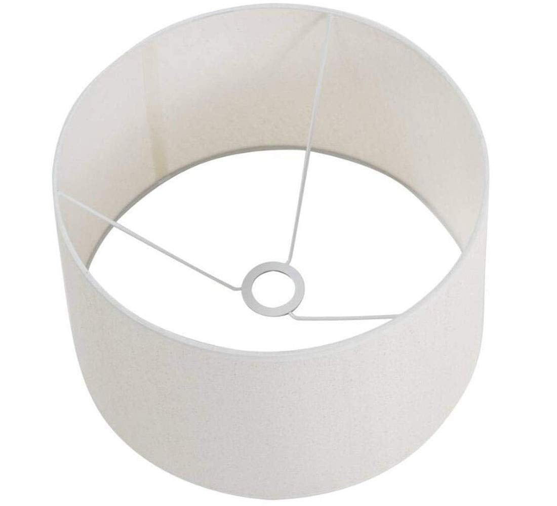 Linen Large Drum Lamp Shade with Slip UNO Fitter - 7.87-Inches Wide ...