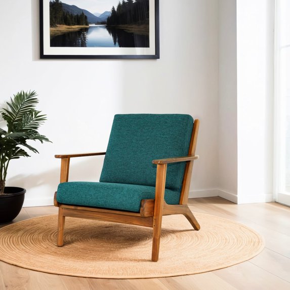 Linen Lounge Chair | Ergonomic Design for Excellent Comfort in Various ...