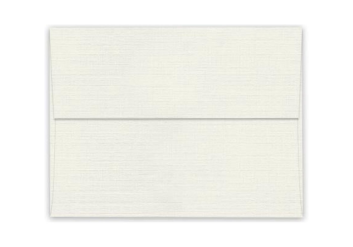 Linen NATURAL WHITE A1 Envelopes 32T - 250 PK -- Quality A1 (3-5/8-x-5 ...