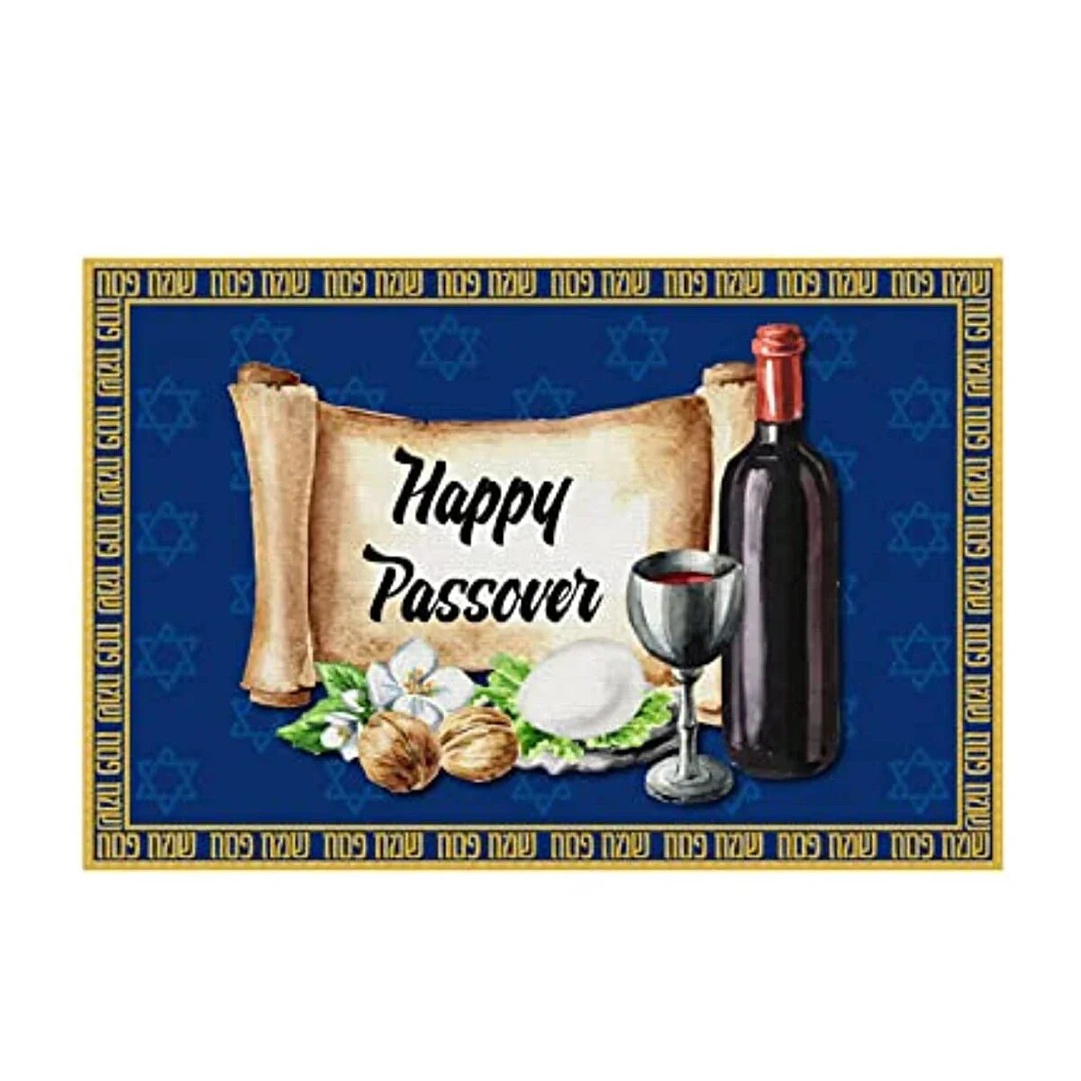Linen Passover Placemats Kitchen Accessories Passover Table Mats Jewish ...