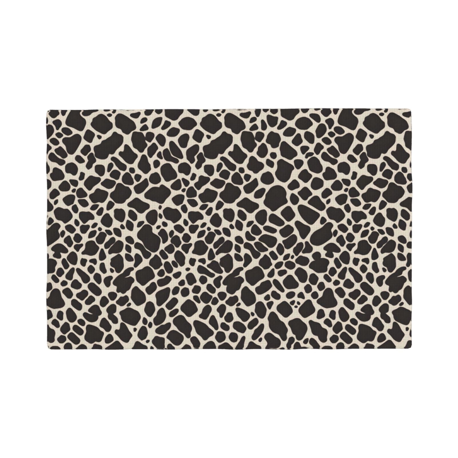 Linen Placemat With 18×12in Double Stitching Is Effectively Insulated ...