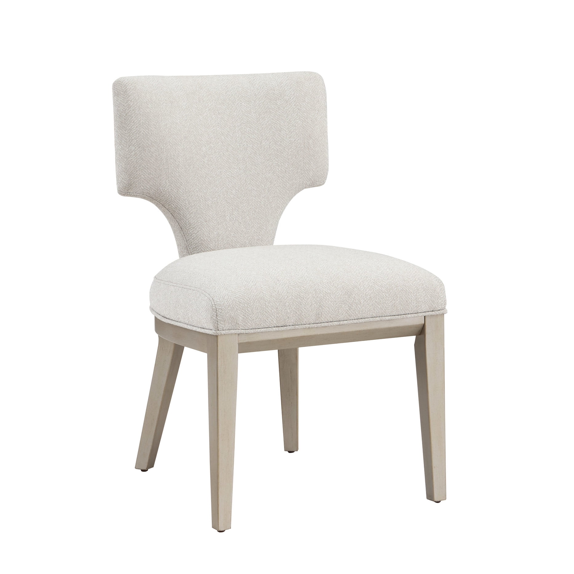 Linen Side Chair Pair | Enjoyable Seating Time | Drawer with 3/4 ...