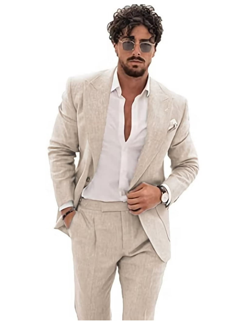 linen suit