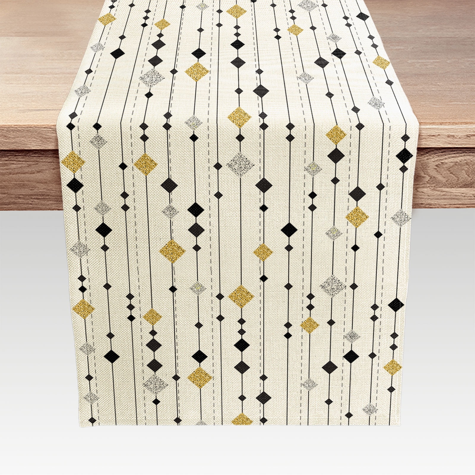 Linen Table Runner, Boho Table Runner Decorations, Farmhouse Table ...