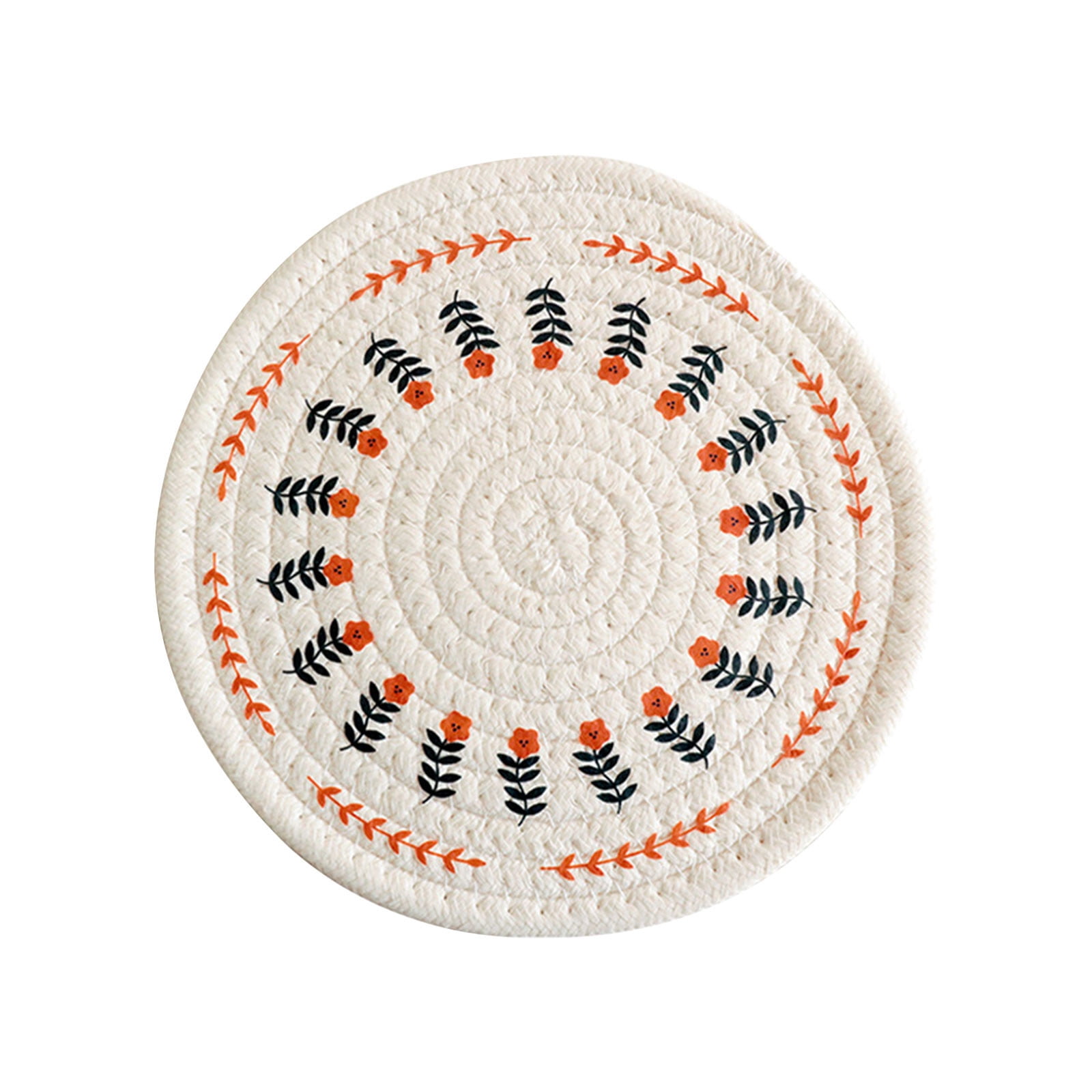 Linen Woven Thermal Insulation Table Mat | Heat Resistant Placemat for ...