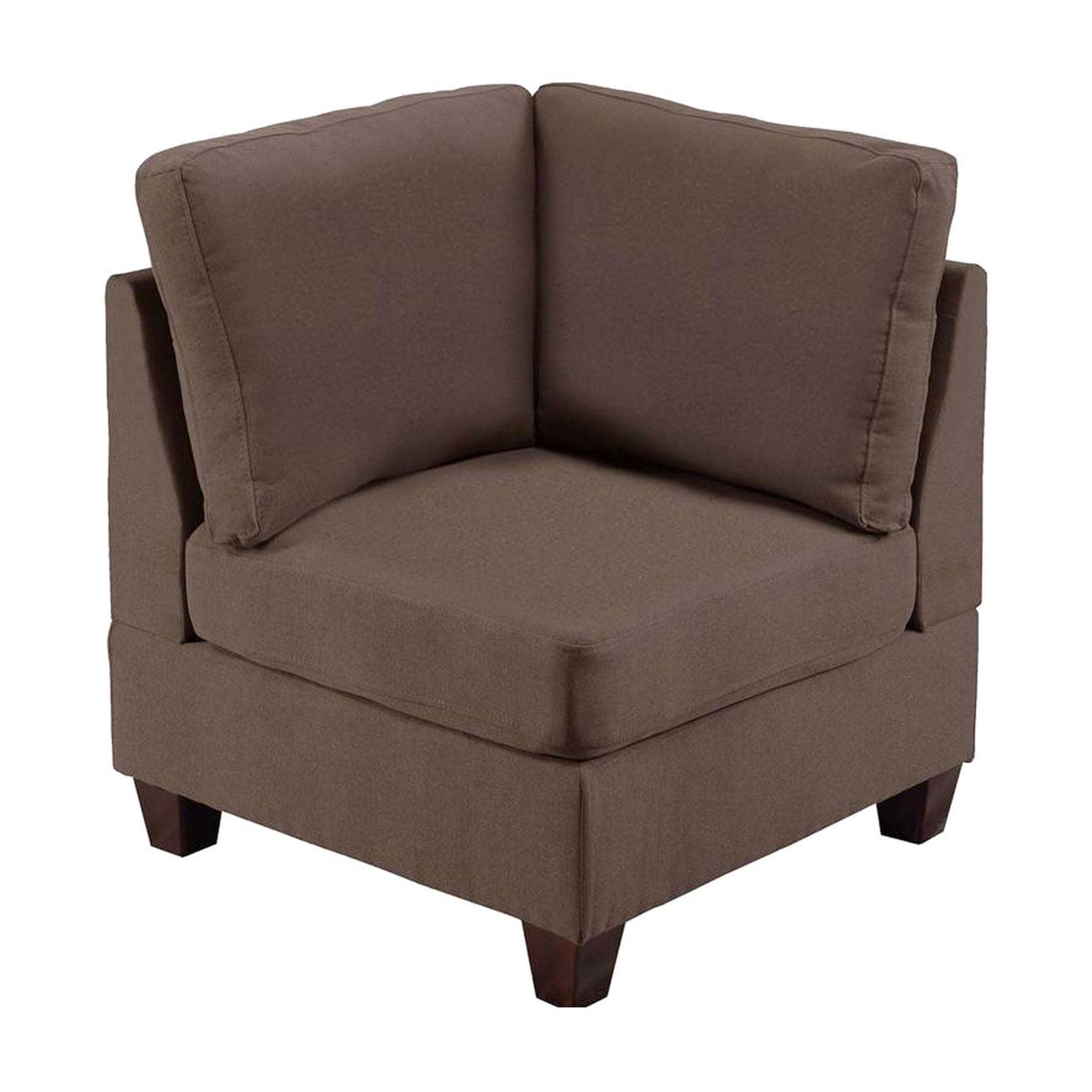 Linen-like corner sofa wedge / Comfort and style for living area ...