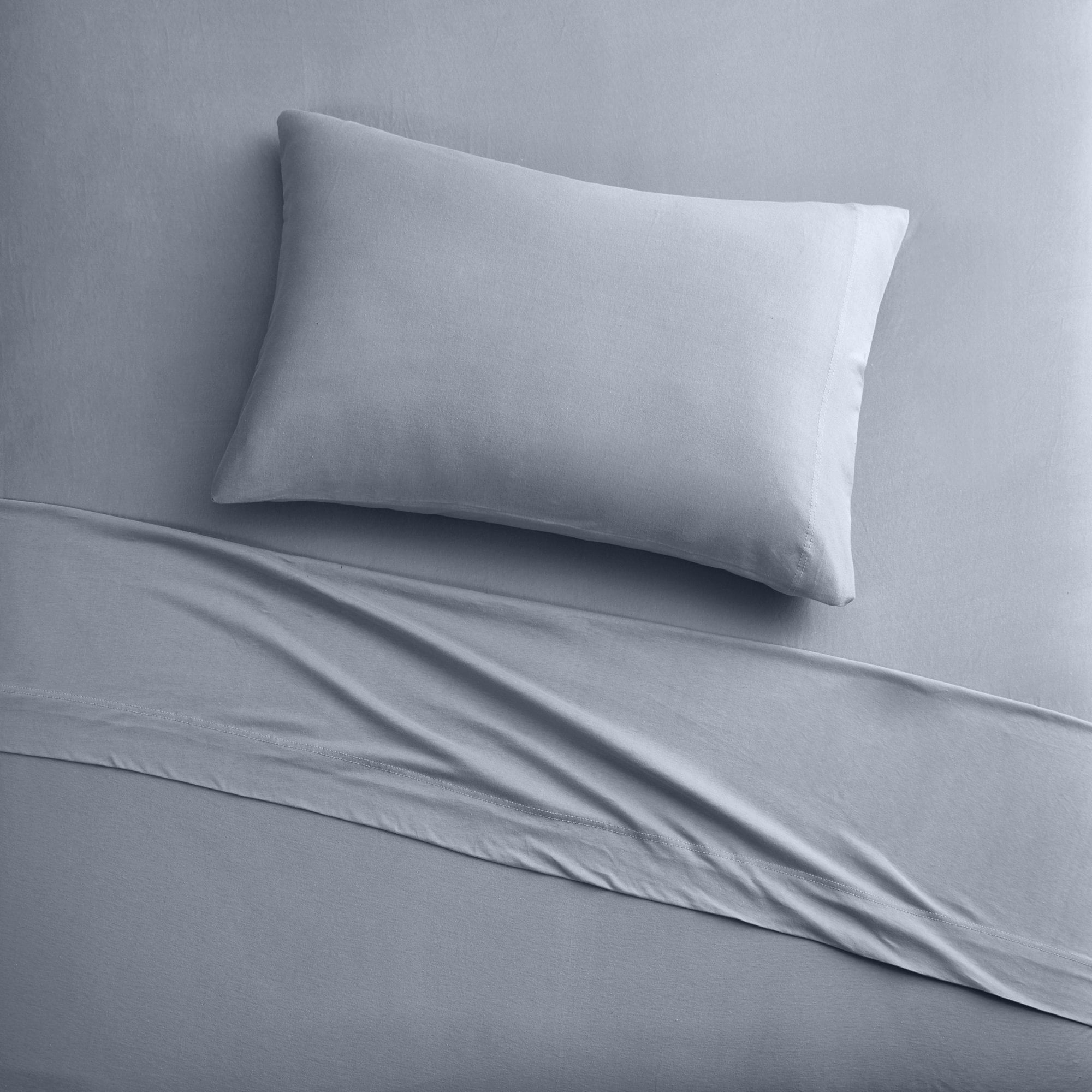 LinensNow 2-Piece Modal Jersey Bed Sheet Set, Queen – Hypo-Allergenic ...