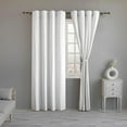 Linenwalas Cotton Linen Semi-Sheer Curtains for Living Room 96 inch ...