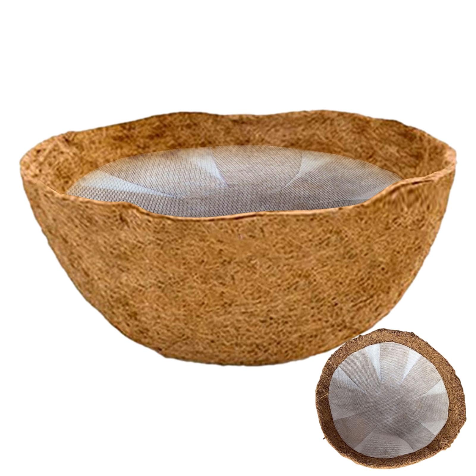 Liner,Fiber Wall Planter Replacement Liner - Coir Base Cushion for ...