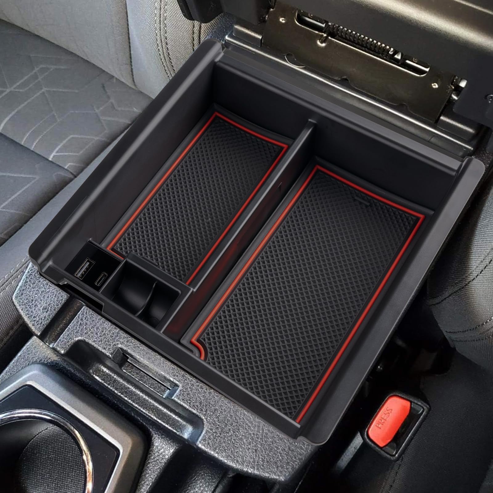 Liner Master® for Toyota Tacoma Center Console Organizer 2016 2017 2018 ...