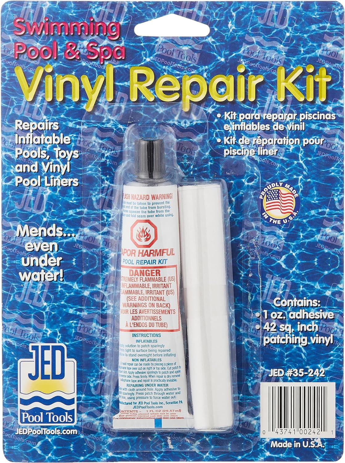 Liner Repair Kit, 1 Oz. Tube, 42 Sq. in. Patch - Walmart.com