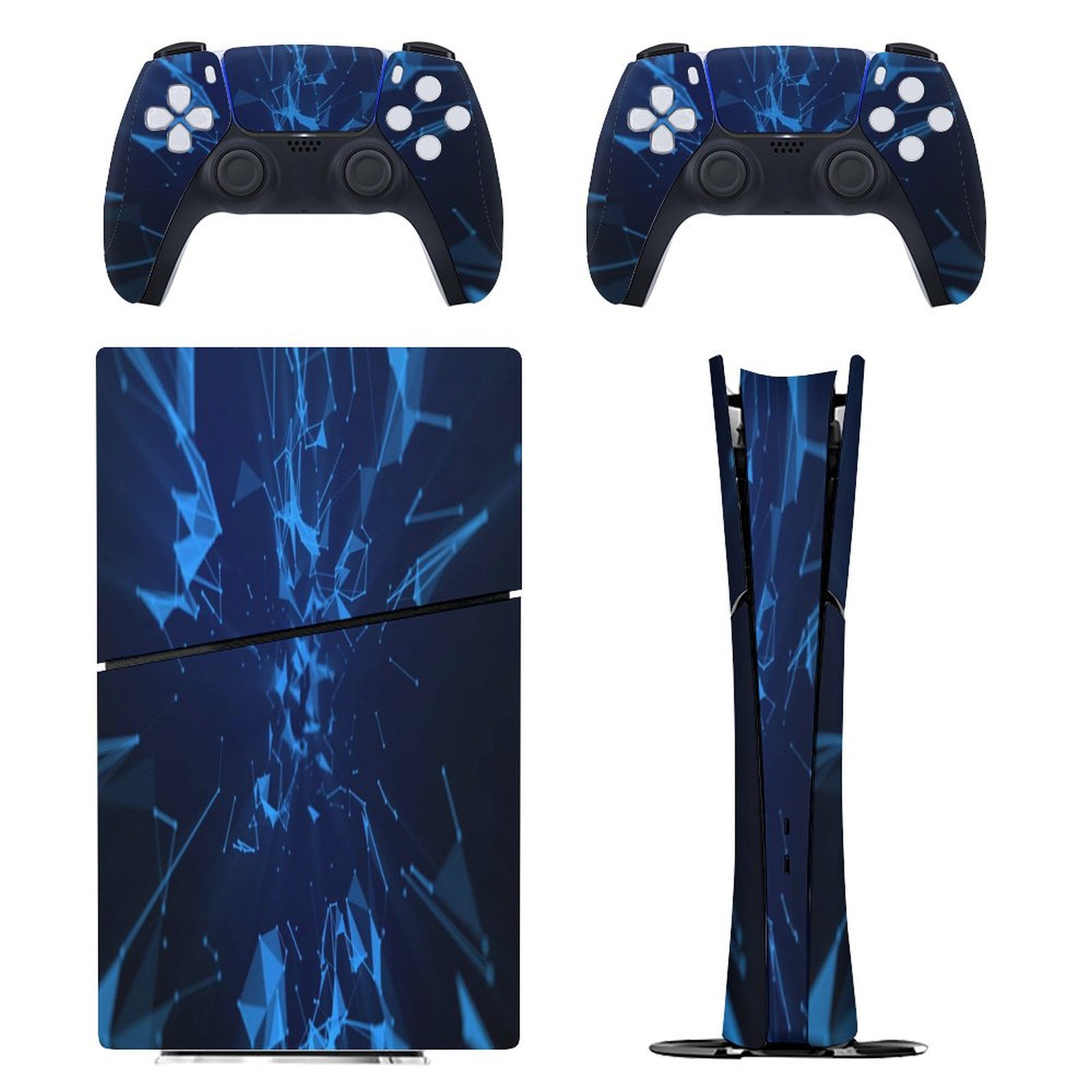 Lines PS5/PS5 Slim Digital Disc Skin Sticker For Console And Controller ...