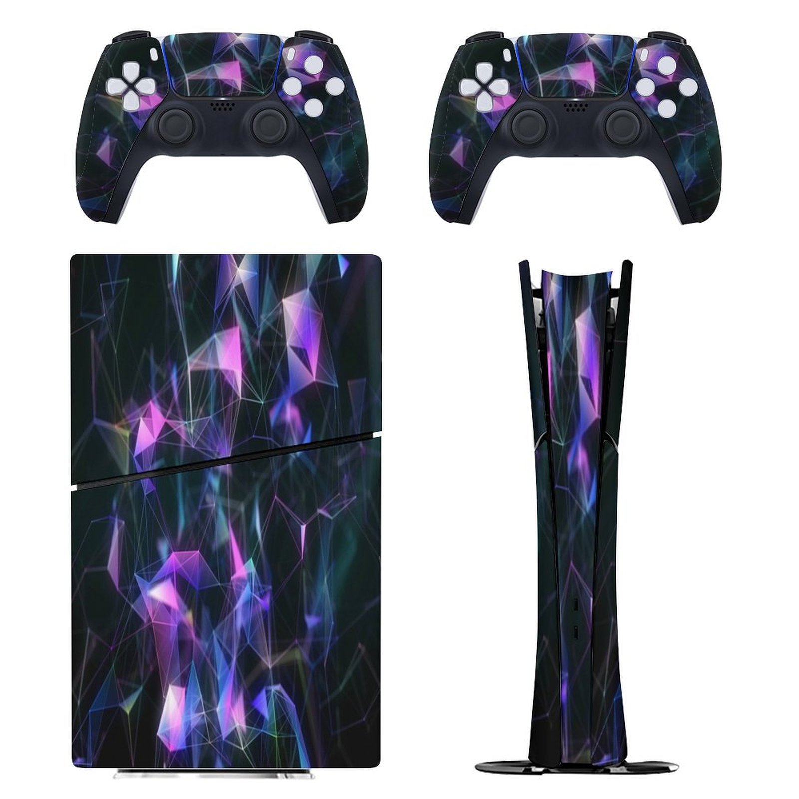 Lines PS5/PS5 Slim Digital Disc Skin Sticker For Console And Controller ...