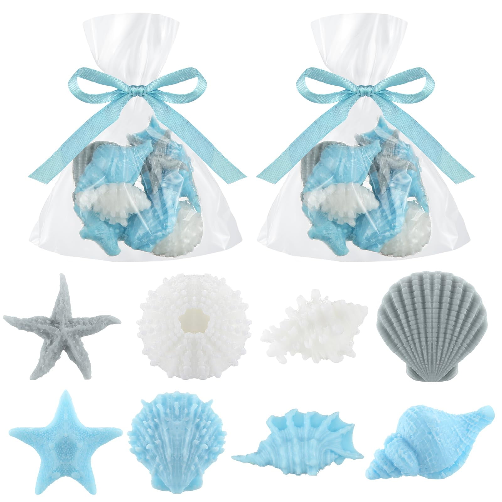 Lineshading 200g Sea Glass KEF16 Soap Decor Seashell Decorative Soaps ...