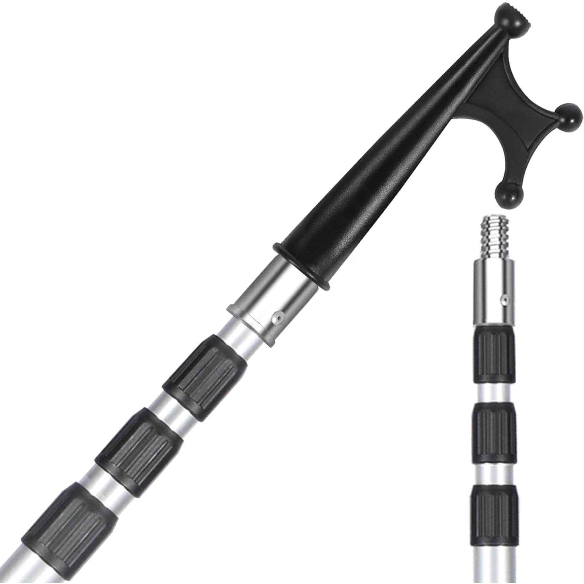 Lineslife 4.3-to-12 Foot Boat Hooks for Docking,Telescoping Boat Hook ...