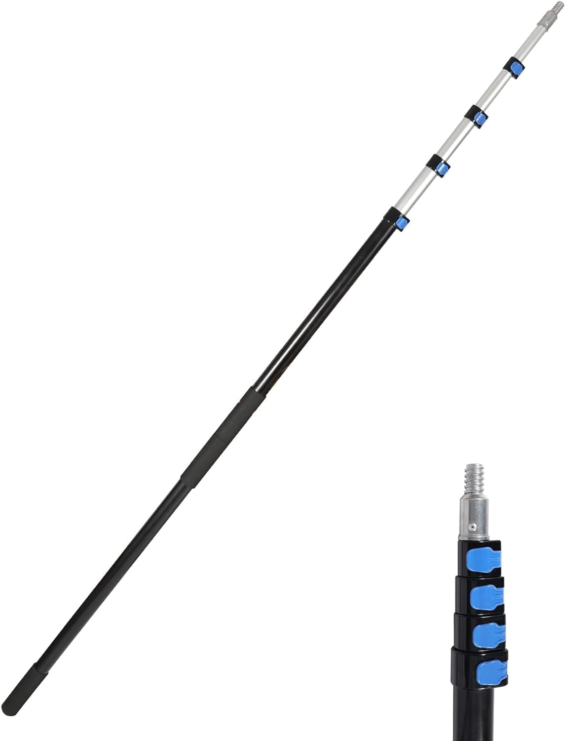 Lineslife Multi-Purpose 6-24ft Extension Pole, Lightweight Durable ...