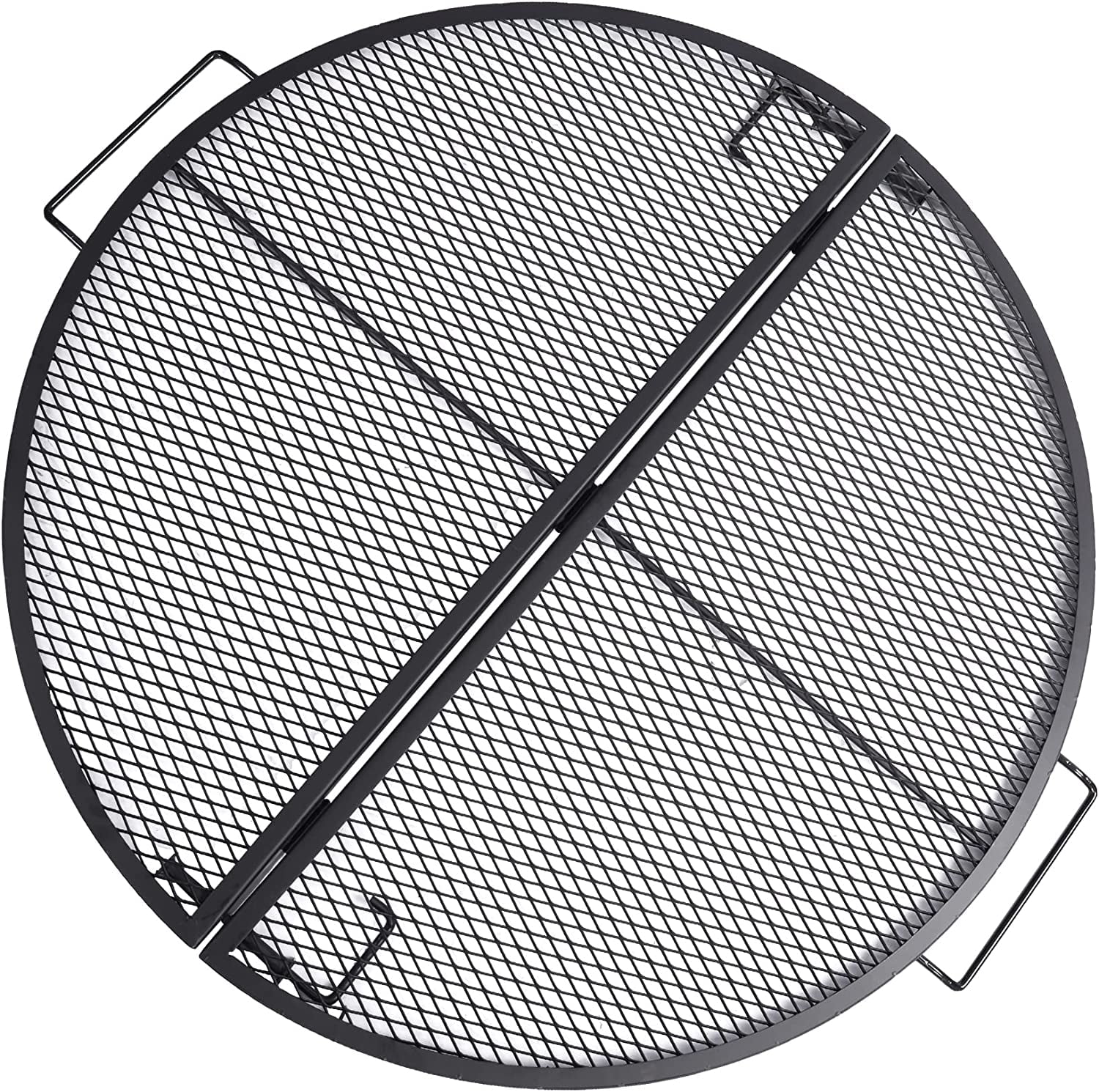 Lineslife X-Marks Fire Pit Cooking Grill Grates Portable, Heavy Duty ...