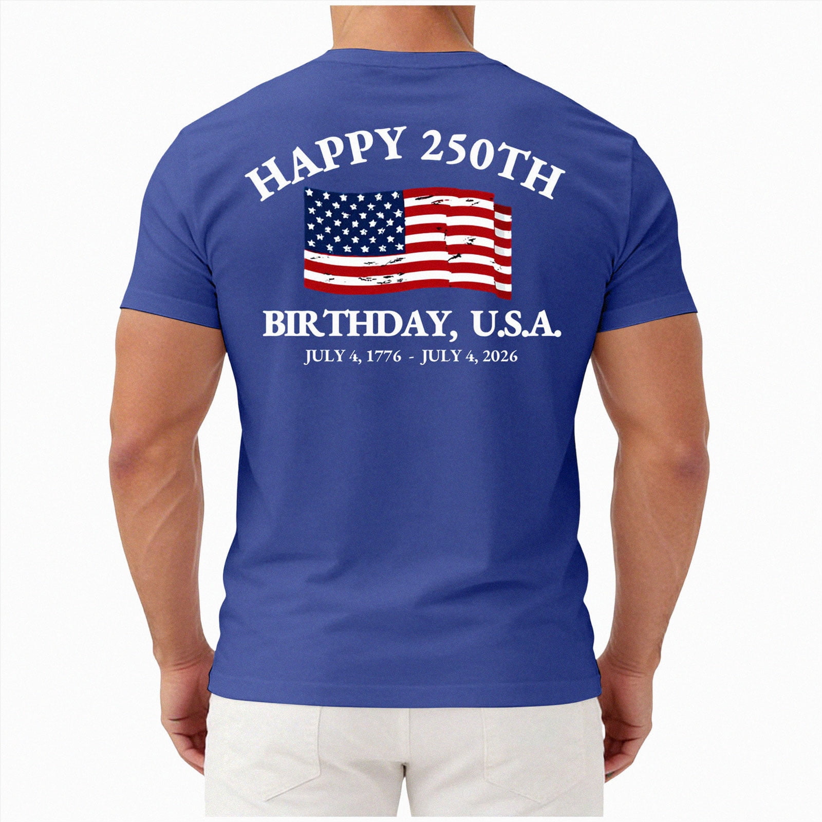 Linfrsh 250 Anniversary Shirts, Men's Casual Polo T-Shirt 250 Years of ...