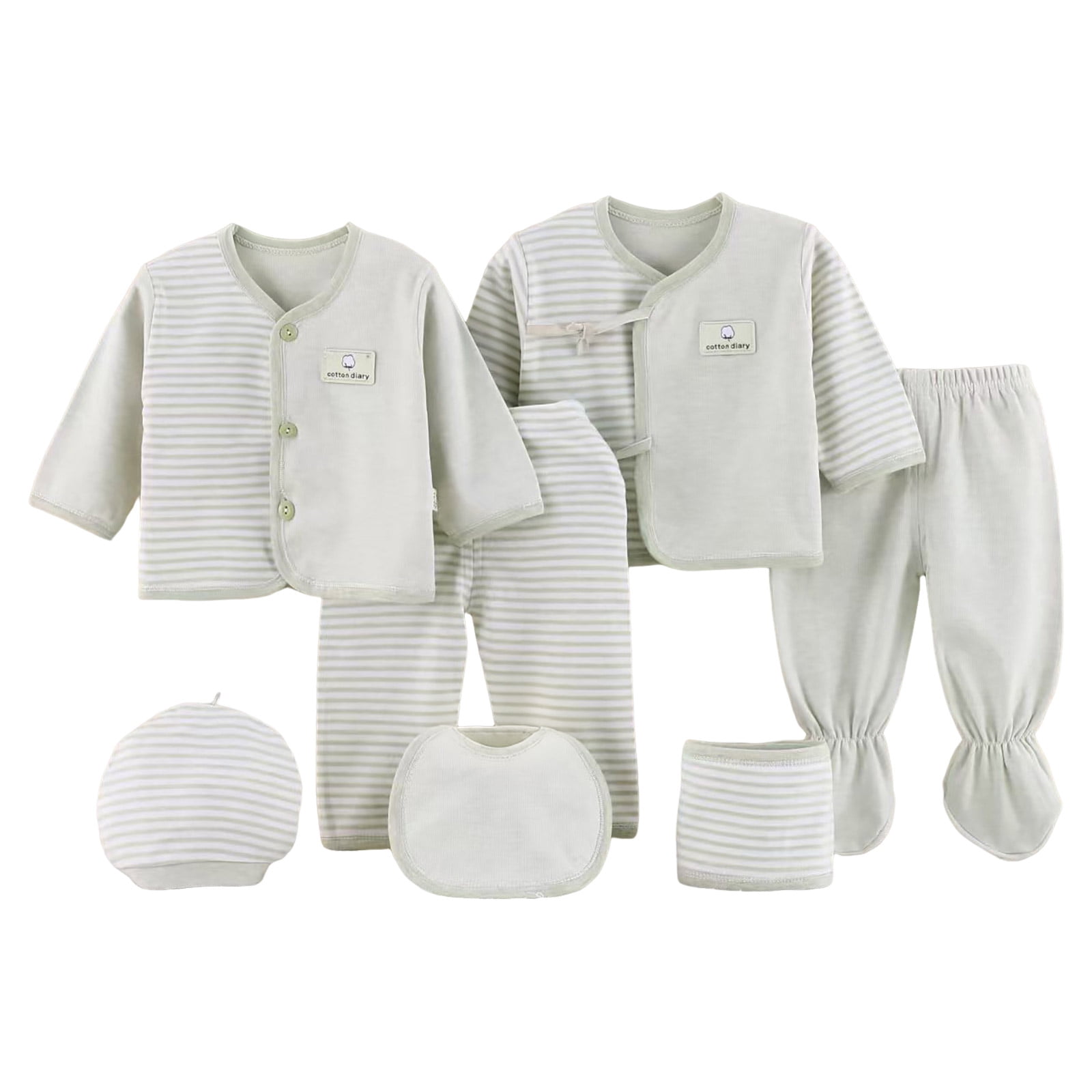 Linfrsh Baby Clothes Preemie 26-Piece Newborn Girl Clothes Set – Cotton ...