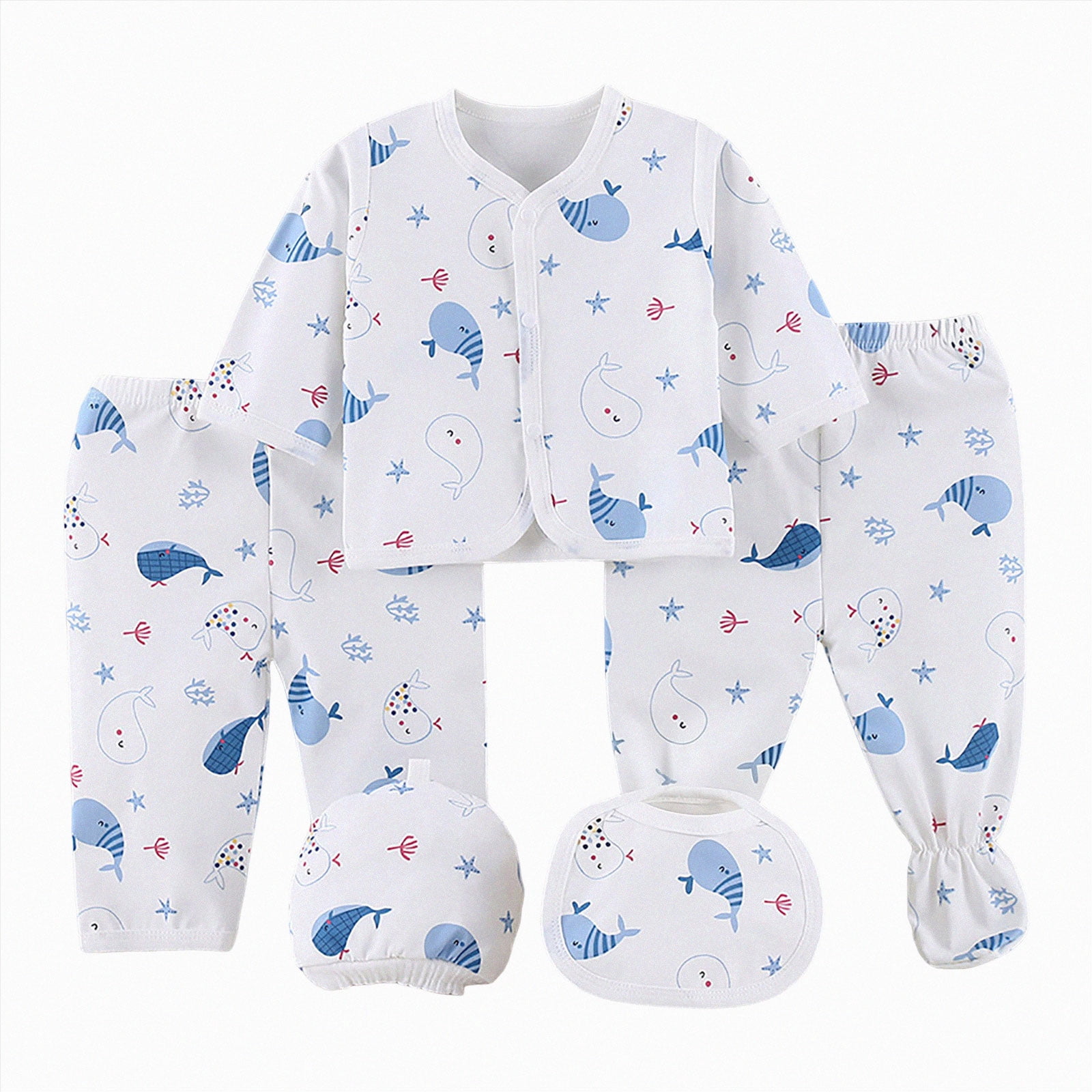 Linfrsh Baby Outfits Boy New Born Baby Clothes and Newborn Boy Girl ...