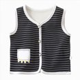 Linfrsh Baby Vest for Girls&Boys, Cotton Reversible Vest Coat for ...
